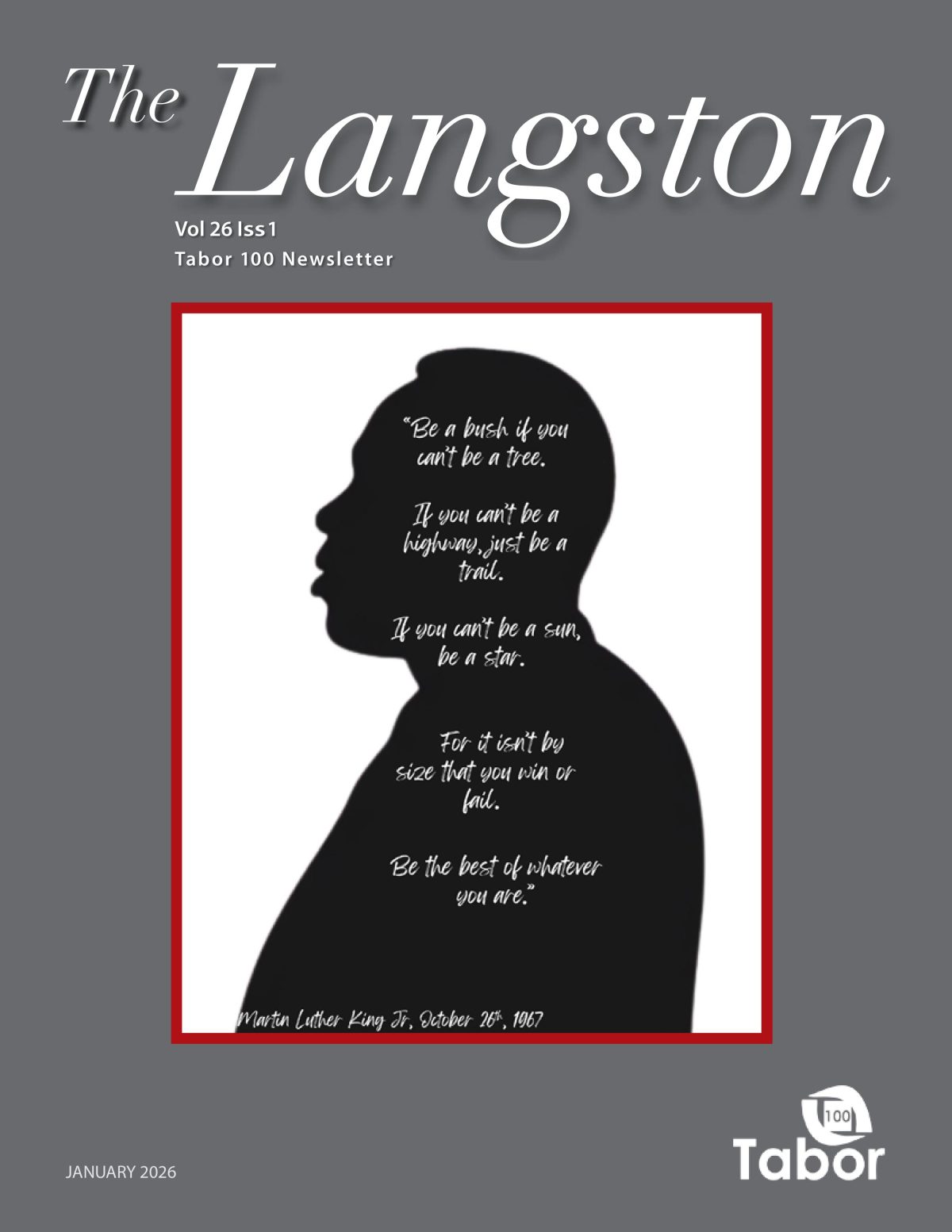 Langston Newsletter – Tabor 100